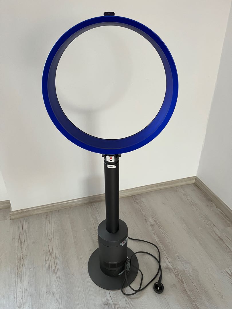 Dyson AM08 pedestal fan blue bladeless, Furniture & Home Living ...