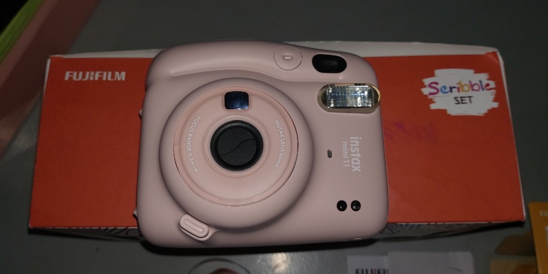 Fuji Film Intax mini 11 Instant Camera Blush Pink color, Photography ...
