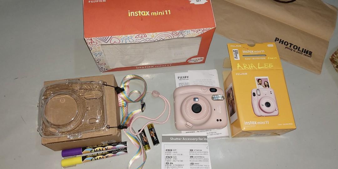 Fuji Film Intax mini 11 Instant Camera Blush Pink color, Photography ...