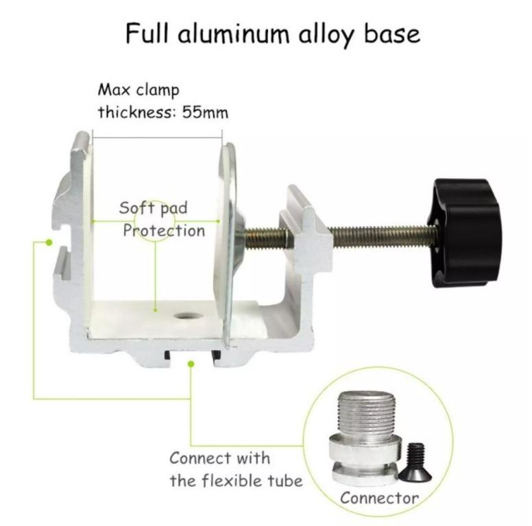 Full Metal Flexible Strong Arm Support for Tablet and Mobile Phone ...