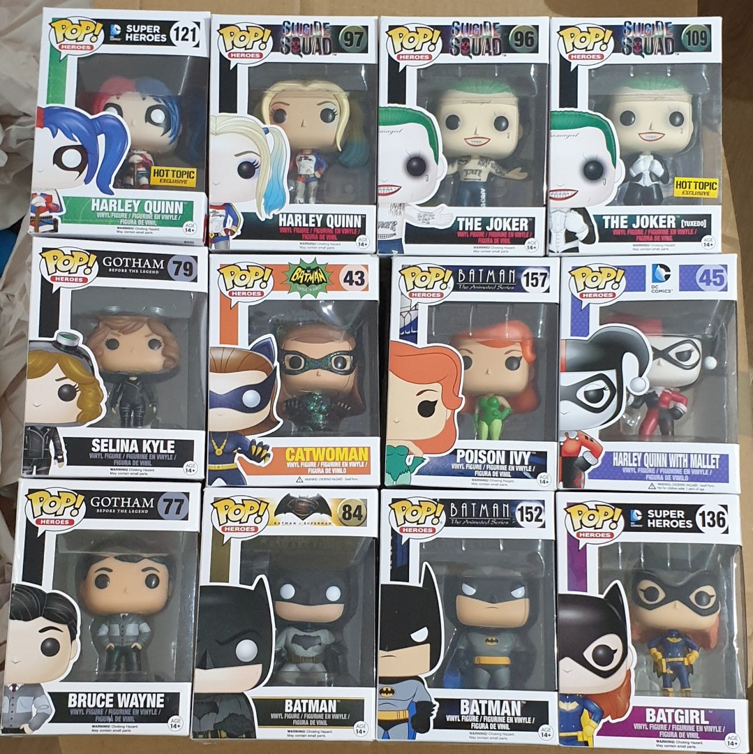 Funko Pop DC Superheroes, Villians, Hobbies & Toys, Toys & Games on ...