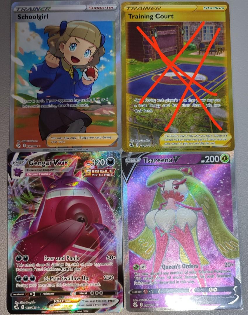 Fusion strike hits! V vmax gold full art, Hobbies & Toys, Toys & Games ...