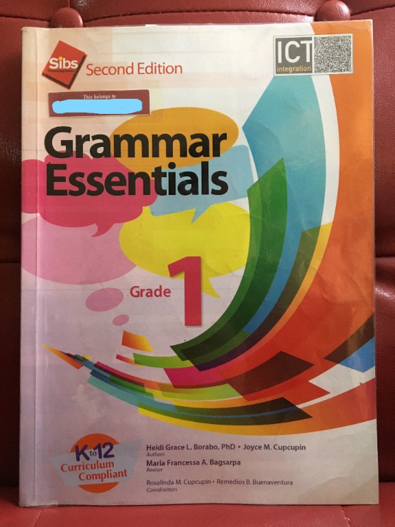 Grammar Essentials English Book Grade 1, Hobbies & Toys, Books ...