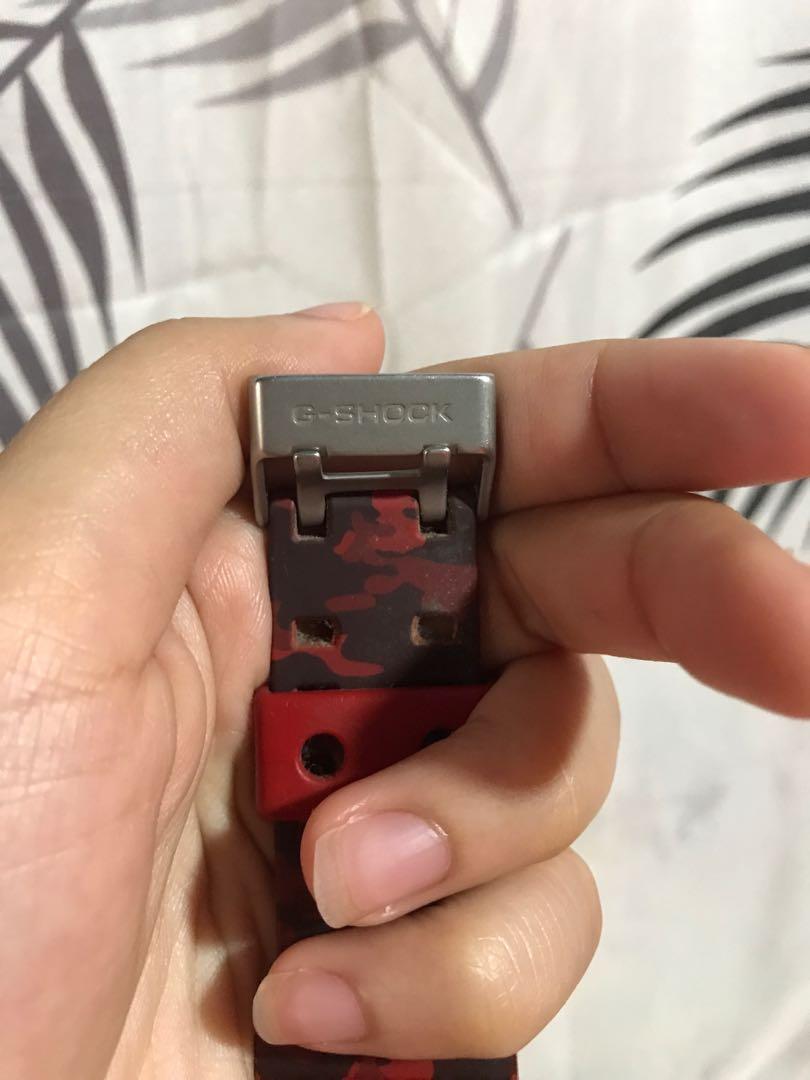 G-Shock GD-120CM Red Camouflage, Men's Fashion, Watches & Accessories ...