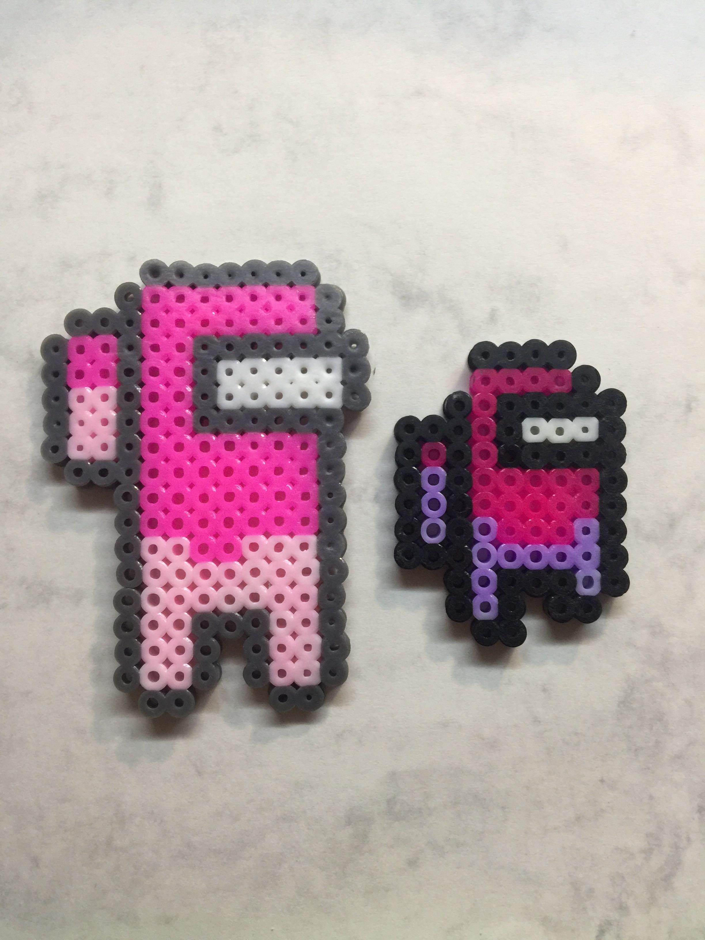 hama beads among us, Hobbies & Toys, Stationery & Craft, Handmade Craft ...