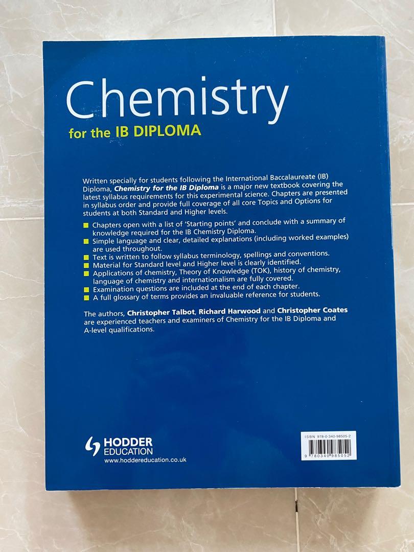 IB Chemistry Textbook, Hobbies & Toys, Books & Magazines, Textbooks on ...