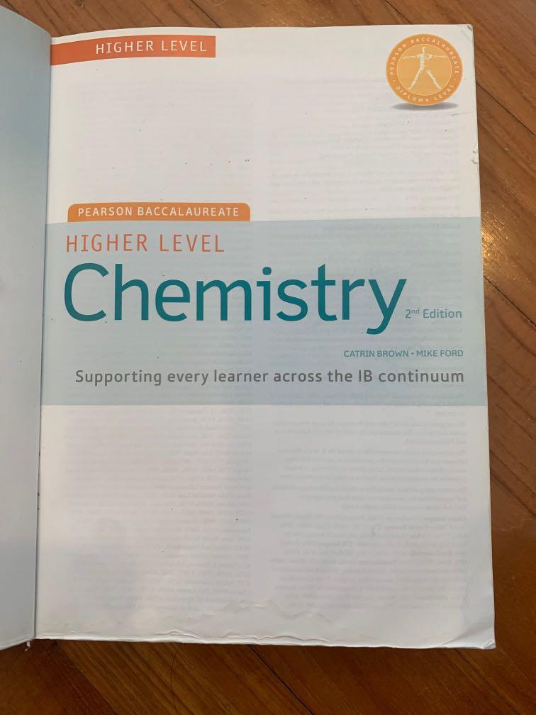 IB HL Chemistry textbook, Hobbies & Toys, Books & Magazines, Textbooks ...