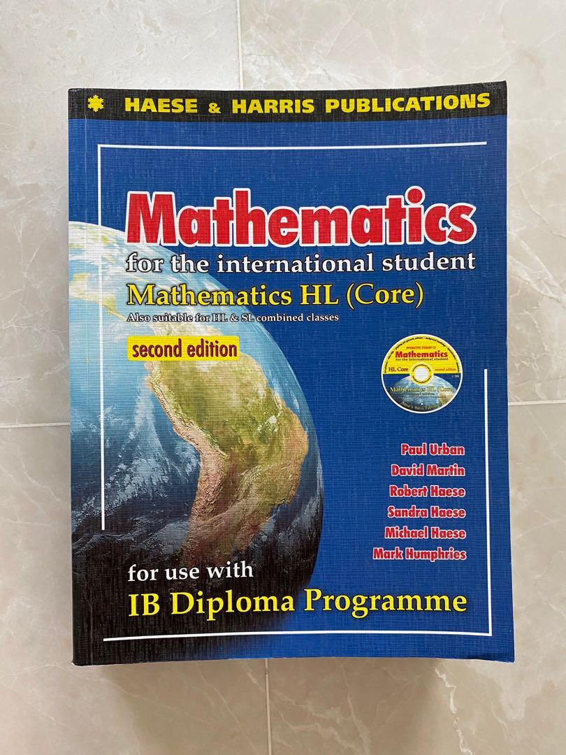 IB HL Math (Core) Textbook & Workbook, Hobbies & Toys, Books ...