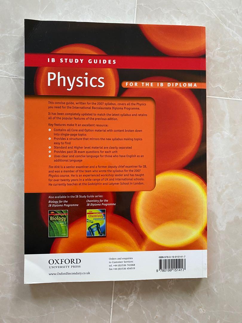 IB Oxford Physics Study Guide, Hobbies & Toys, Books & Magazines ...