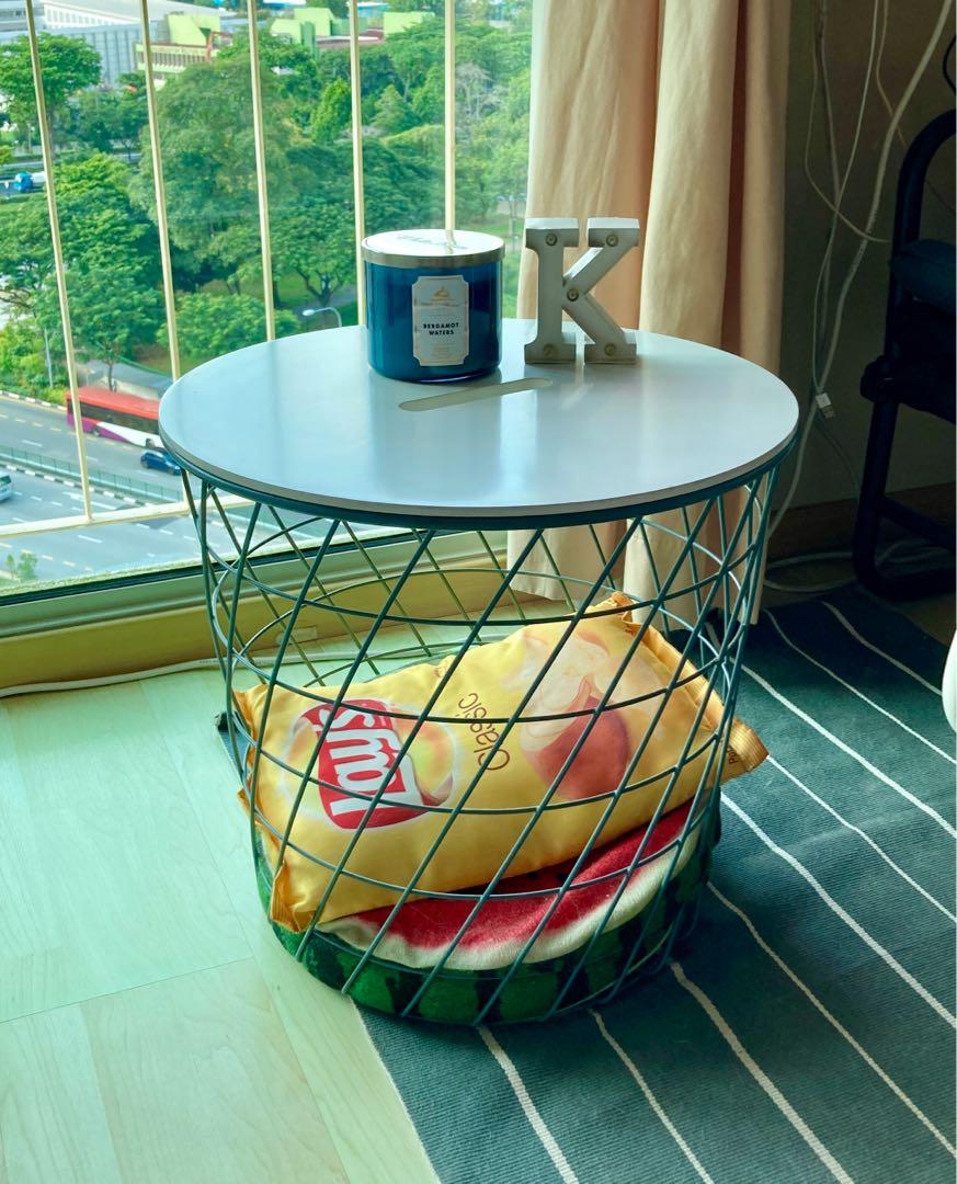 IKEA Kvistbro storage table, Furniture & Home Living, Furniture, Tables ...