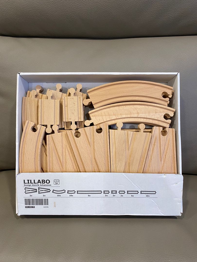 IKEA Lillabo Train Rail only (50-pc), Hobbies & Toys, Toys & Games on ...