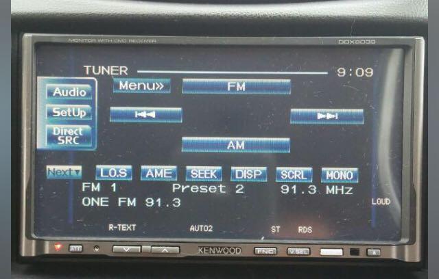 Kenwood double din radio with CD / DVD player (DDX-6039), Car ...