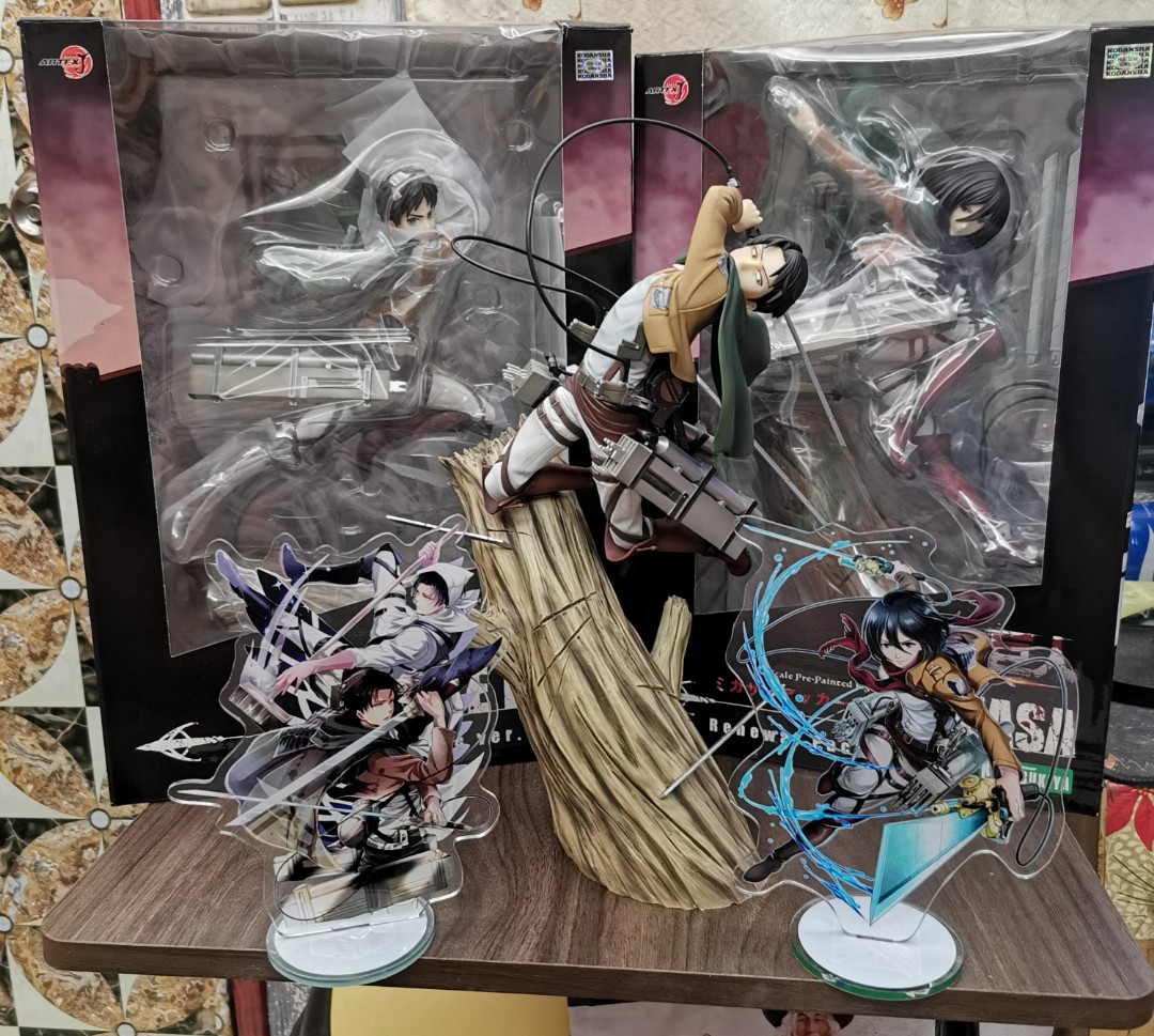 Kotobukiya AOT Set, Hobbies & Toys, Toys & Games on Carousell