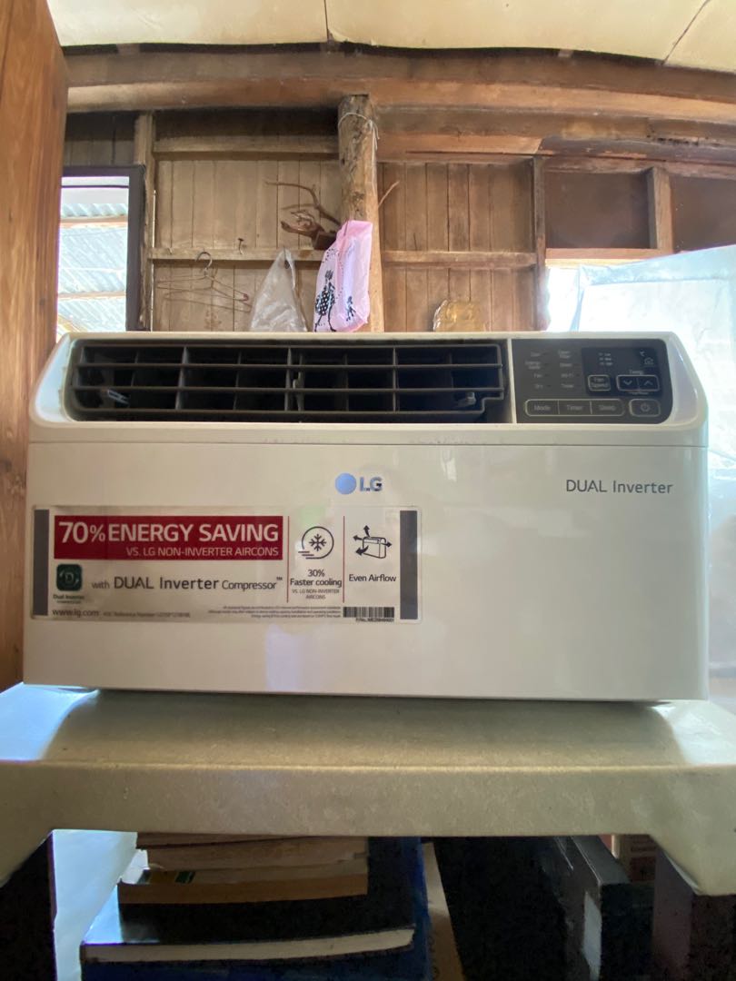 LG Dual Inverter 1HP Window Type, TV & Home Appliances, Air ...