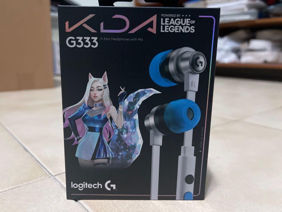 Logitech G333 KDA ver, Audio, Headphones & Headsets on Carousell