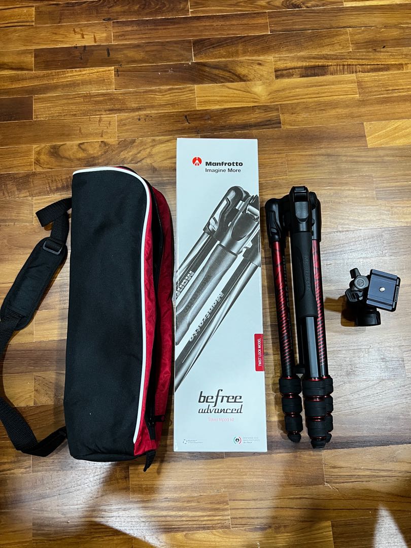 Manfrotto Befree Advanced Aluminium Tripod, Photography, Photography ...