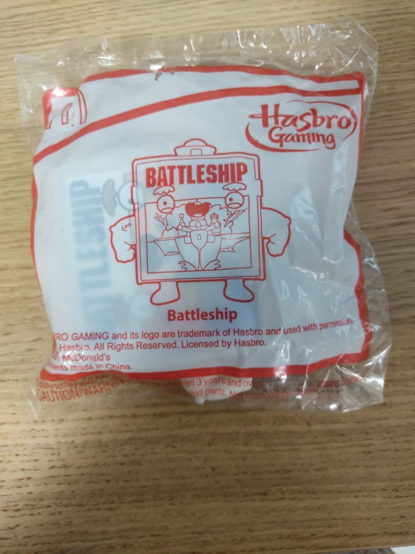 Mcdonald's toy battleship, pokemon camping cup, PokeBall catch ...
