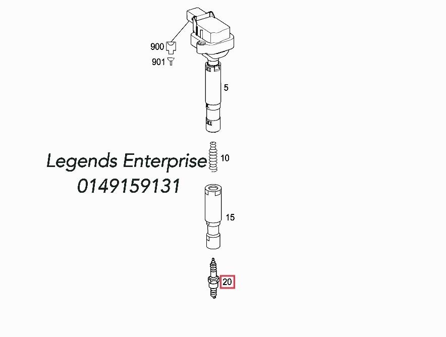Mercedes Spark Plug Bosch W204 W212 W2111 W203 W221 W164 0041595803 ...