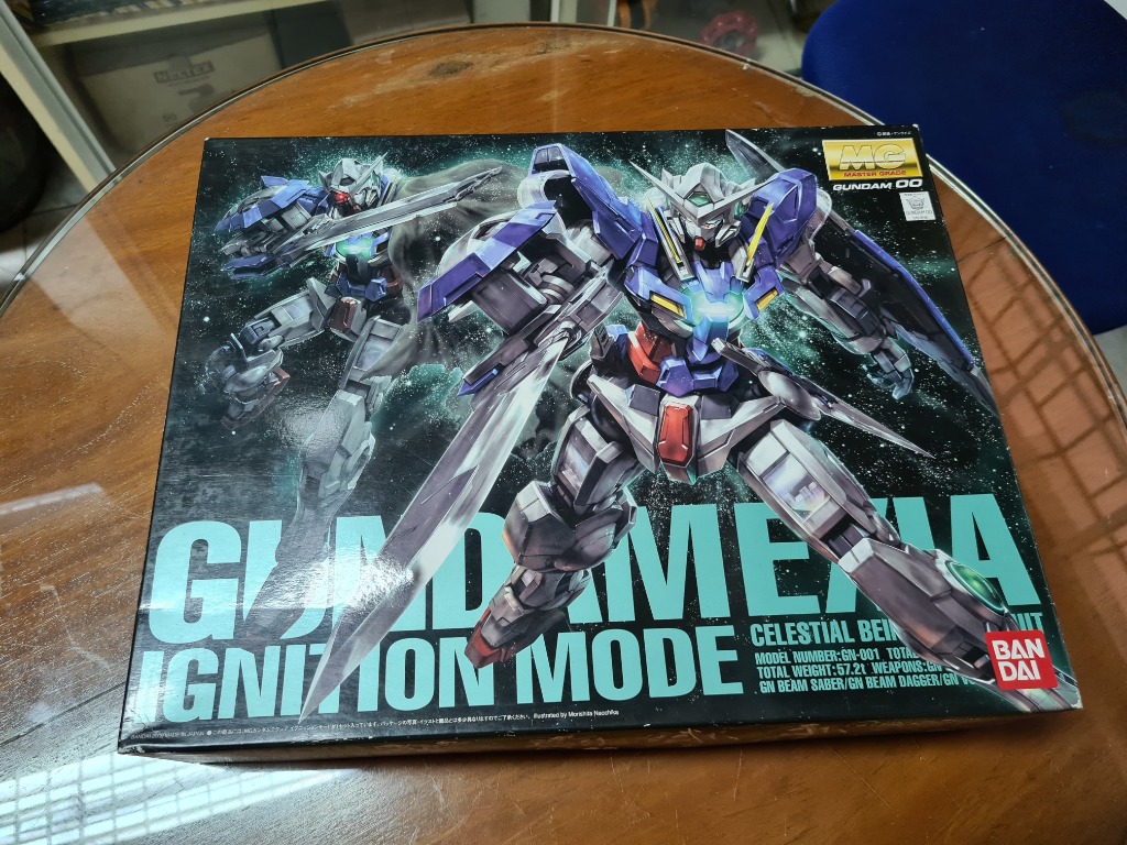 MG 1/100 Master Grade Gundam Exia Ignition Mode Unbuilt Bandai, Hobbies ...