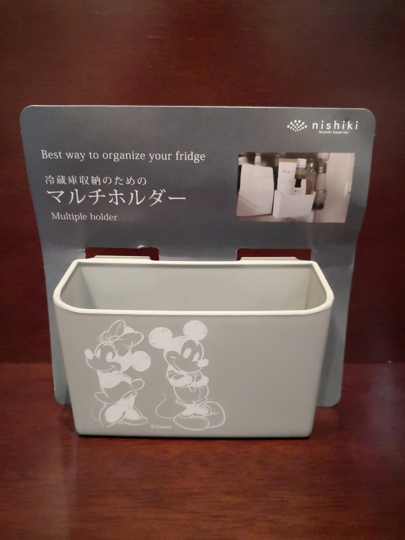 Mickey & Minnie fridge multipurpose holder (Japan), Furniture & Home ...