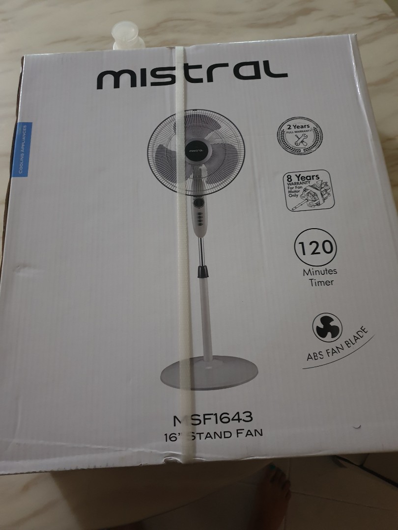 Mistral Stand fan, Furniture & Home Living, Lighting & Fans, Fans on ...