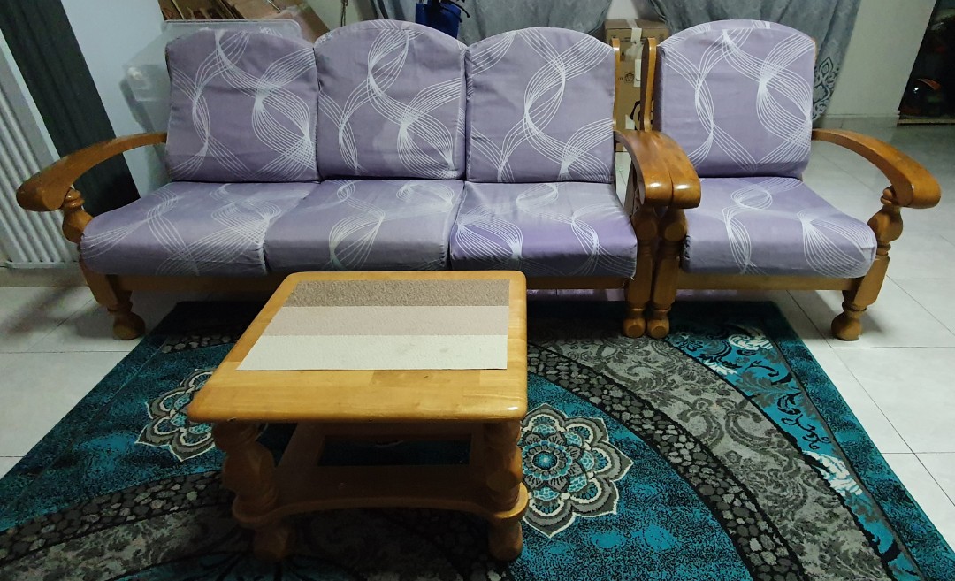 Modern Pak Awang 6 seater chairs., Furniture & Home Living, Furniture ...