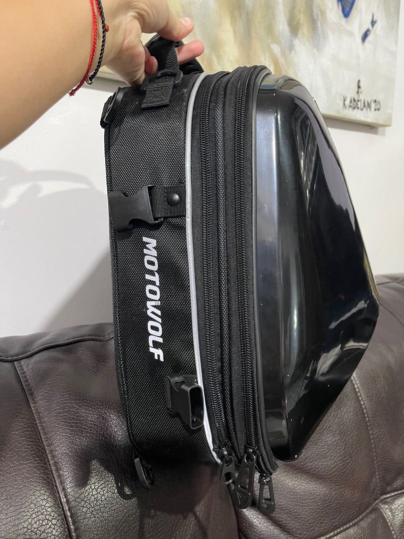Motowolf tail bag, Motorbikes, Motorbike Parts & Accessories, Other ...