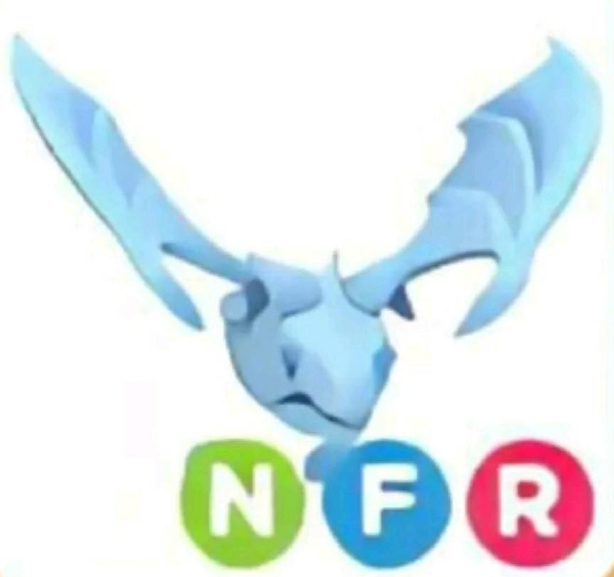 Neon fly ride Frost Dragon Adopt me, Video Gaming, Video Games, Others ...