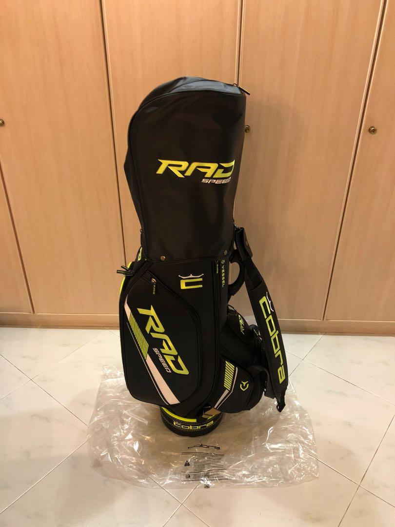 NEW 2021 VESSEL X Cobra RADSPEED TOUR STAFF CART BAG [NEW IN BOX] (With ...