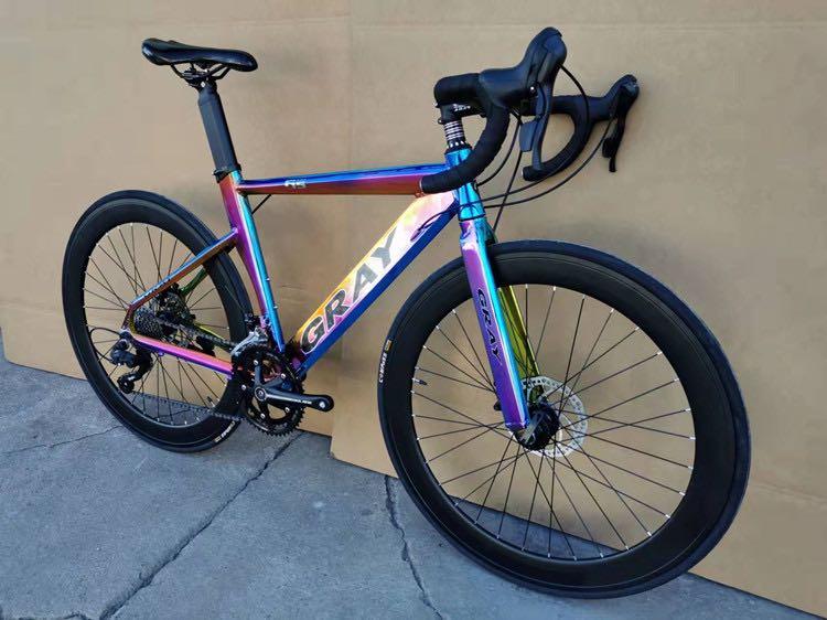 [NEW LAUNCHED PO] GRAY FIXIE ROADBIKE ROAD BICYCLE 14-16-18-20 SPEED ...