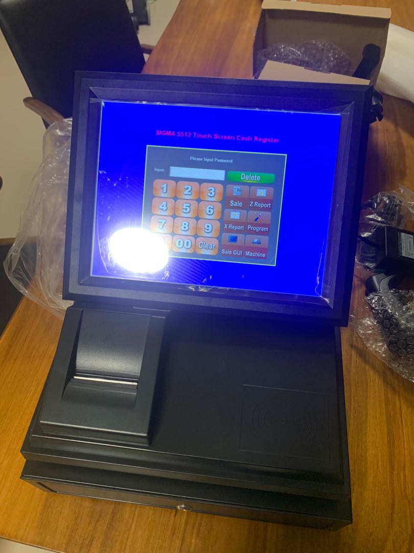 *New Sigma 5512 POS Cash Register, Computers & Tech, Office & Business ...