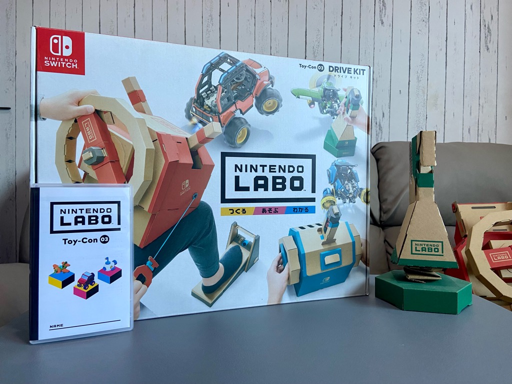 Nintendo Labo Drive Kit, Video Gaming, Gaming Accessories, Controllers ...