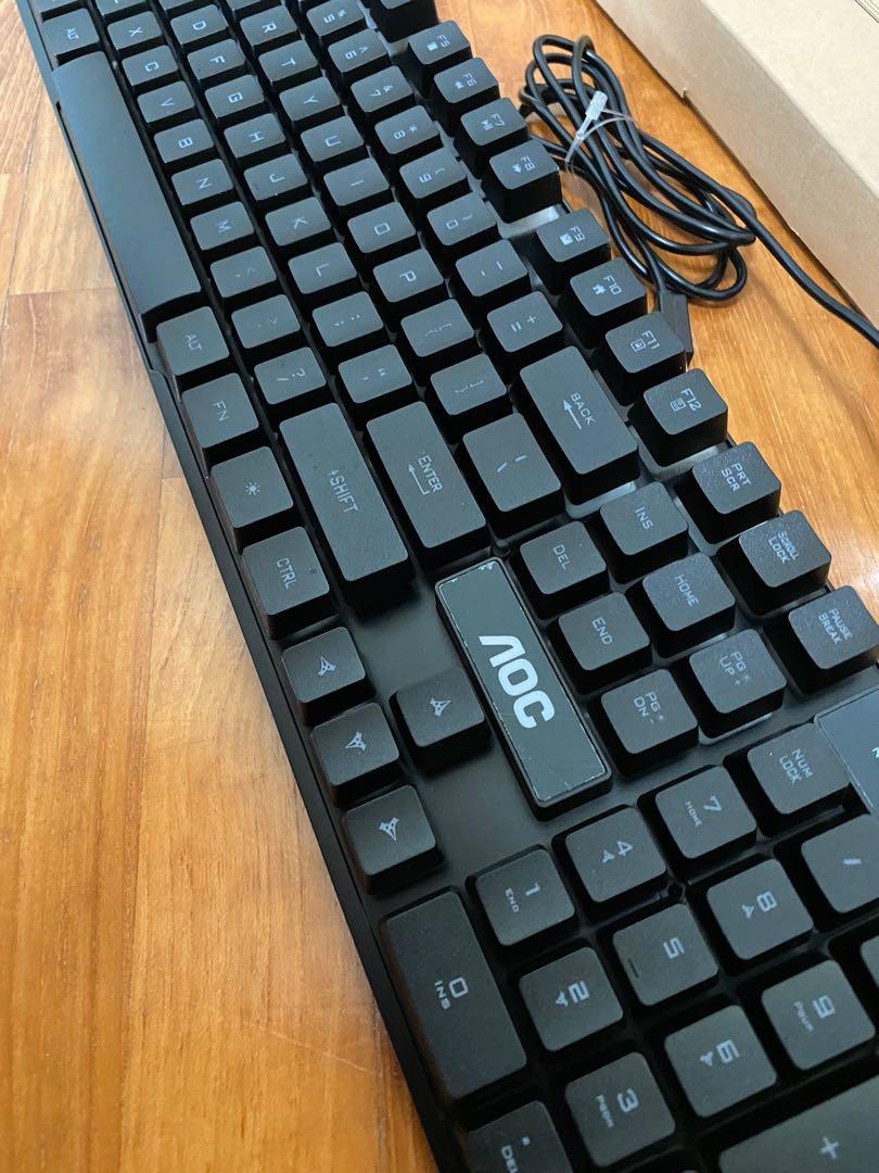 NOC gaming keyboard and mouse, Computers & Tech, Parts & Accessories ...