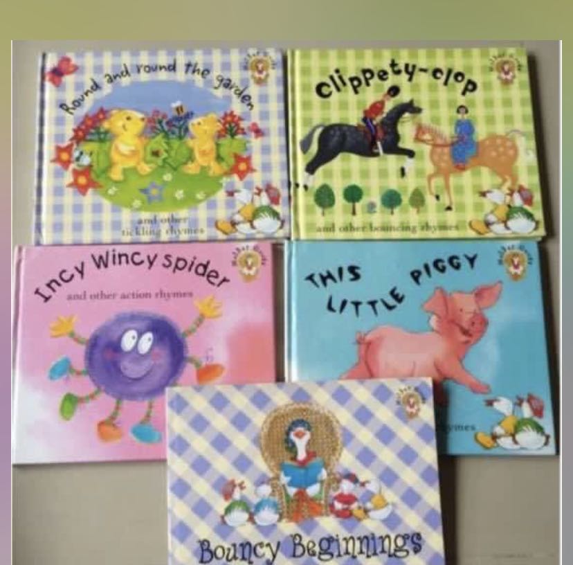 Nursery Mother Goose : Set of 5 Nursery Mother, Hobbies & Toys, Books ...