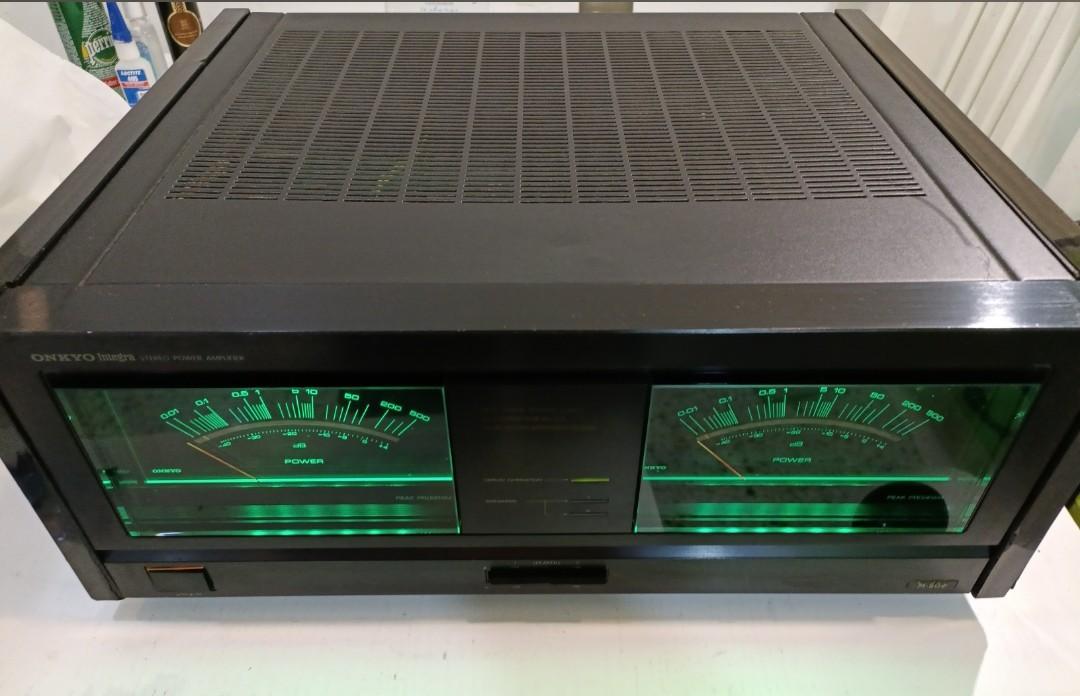 Onkyo m504. Power amplifier not integrated amplifier, Audio, Soundbars ...