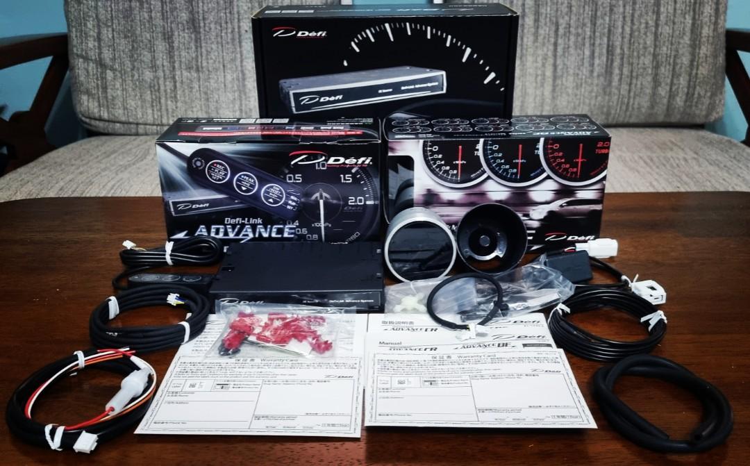 ORIGINAL Defi Advance BF Boost Gauge with Control Unit (Combo pack)., Car Accessories ...