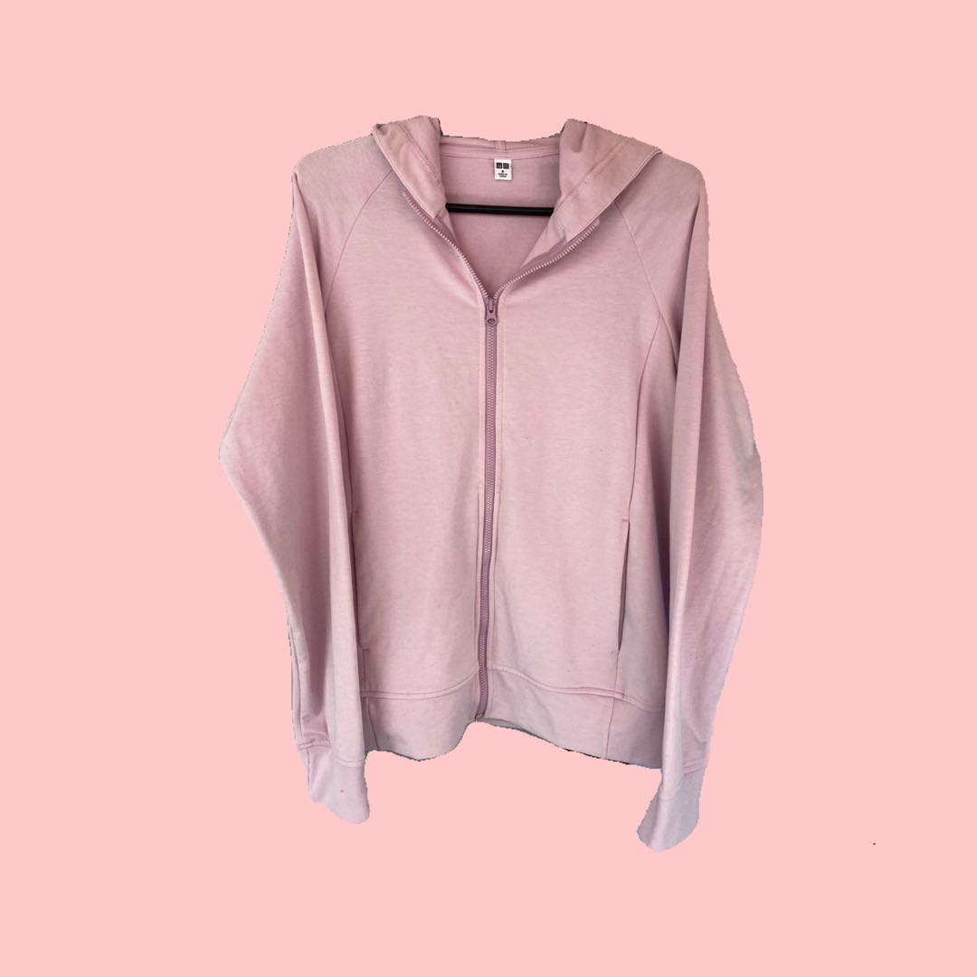 [ORIGINAL] UNIQLO PINK JACKET, Women's Fashion, Coats, Jackets and ...