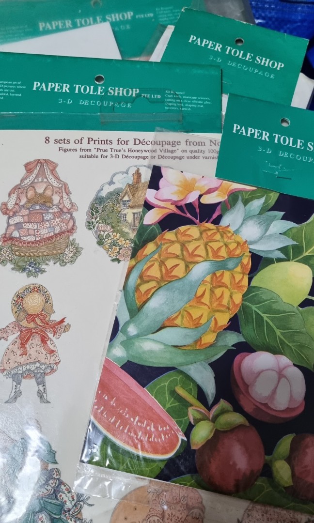 Paper Tole craft kits, Hobbies & Toys, Stationery & Craft, Handmade ...