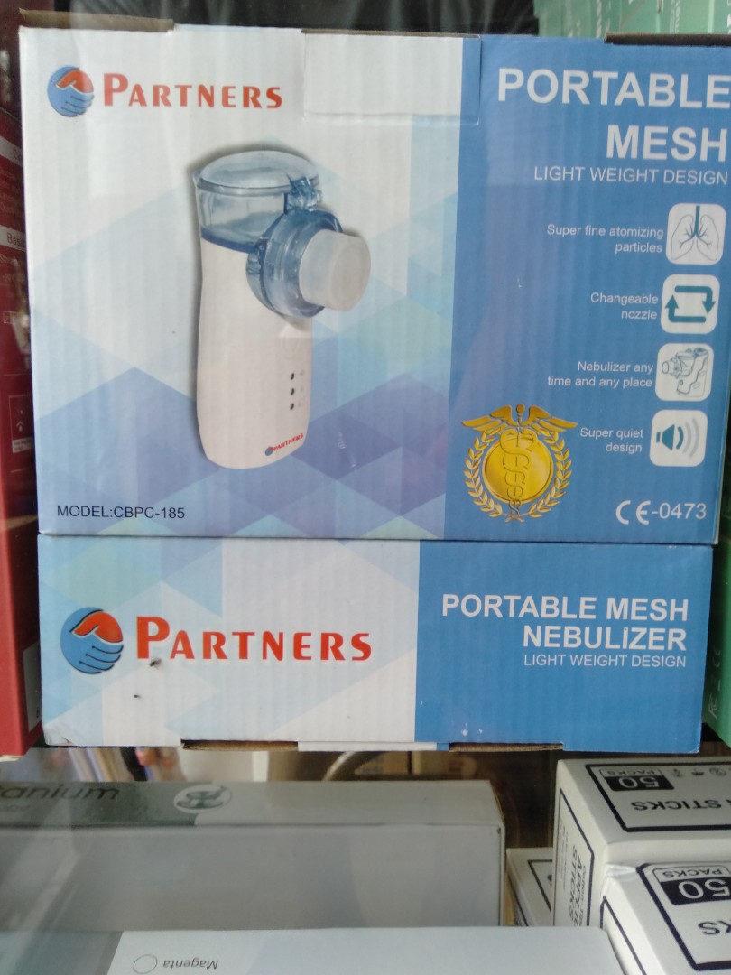 partners portable mesh nebulizer, Health & Nutrition, Braces, Support ...