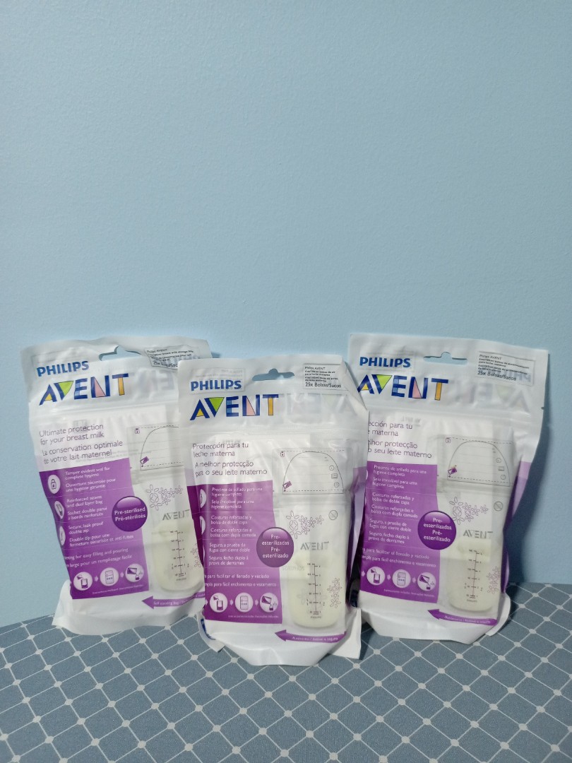 Philips Avent Breast Milk Storage Bags, Babies & Kids, Nursing ...