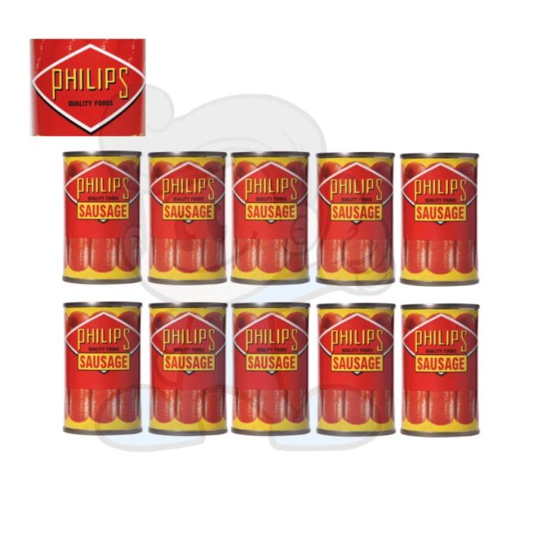 Philips Quality Foods Sausage (10 x 114g), Food & Drinks, Packaged ...