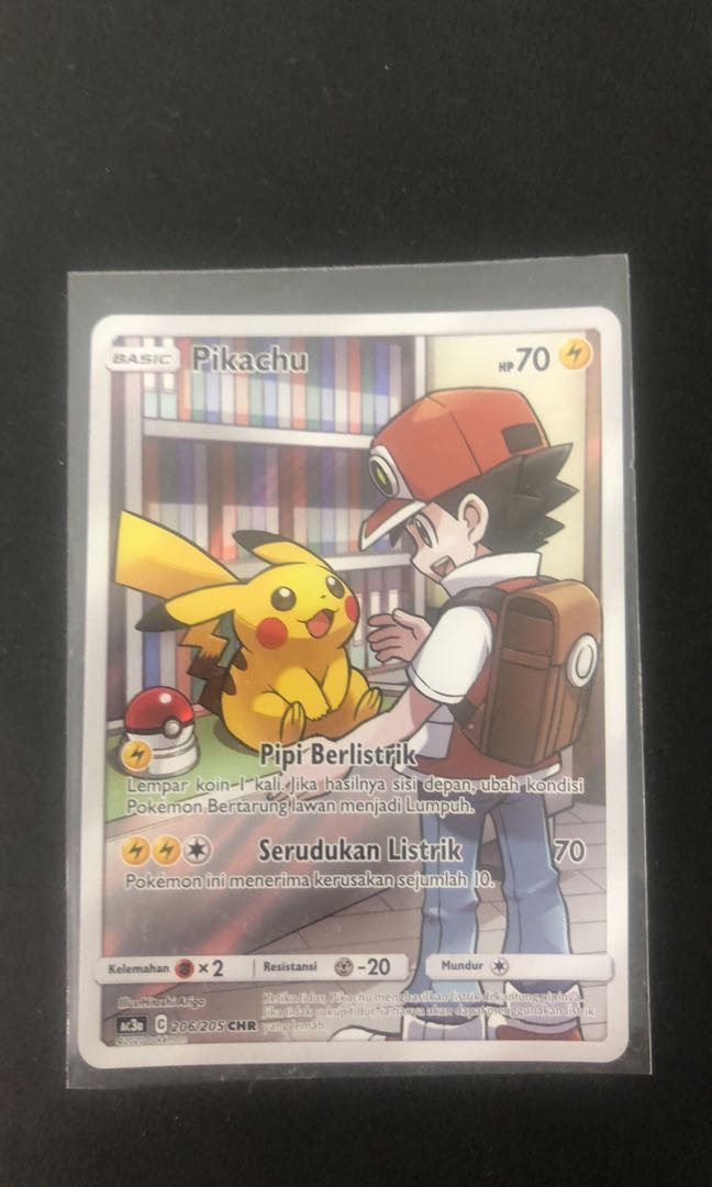 Pikachu chr (bahasa Indonesia) potential psa 10, Hobbies & Toys, Toys ...