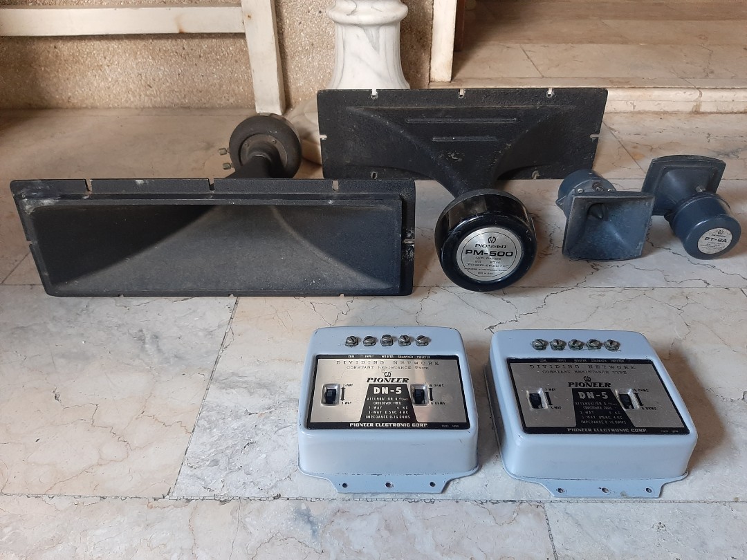 PIONEER HORN TWEETER, HORN MIDRANGE, & DIVIDING NETWORK, Audio, Other ...