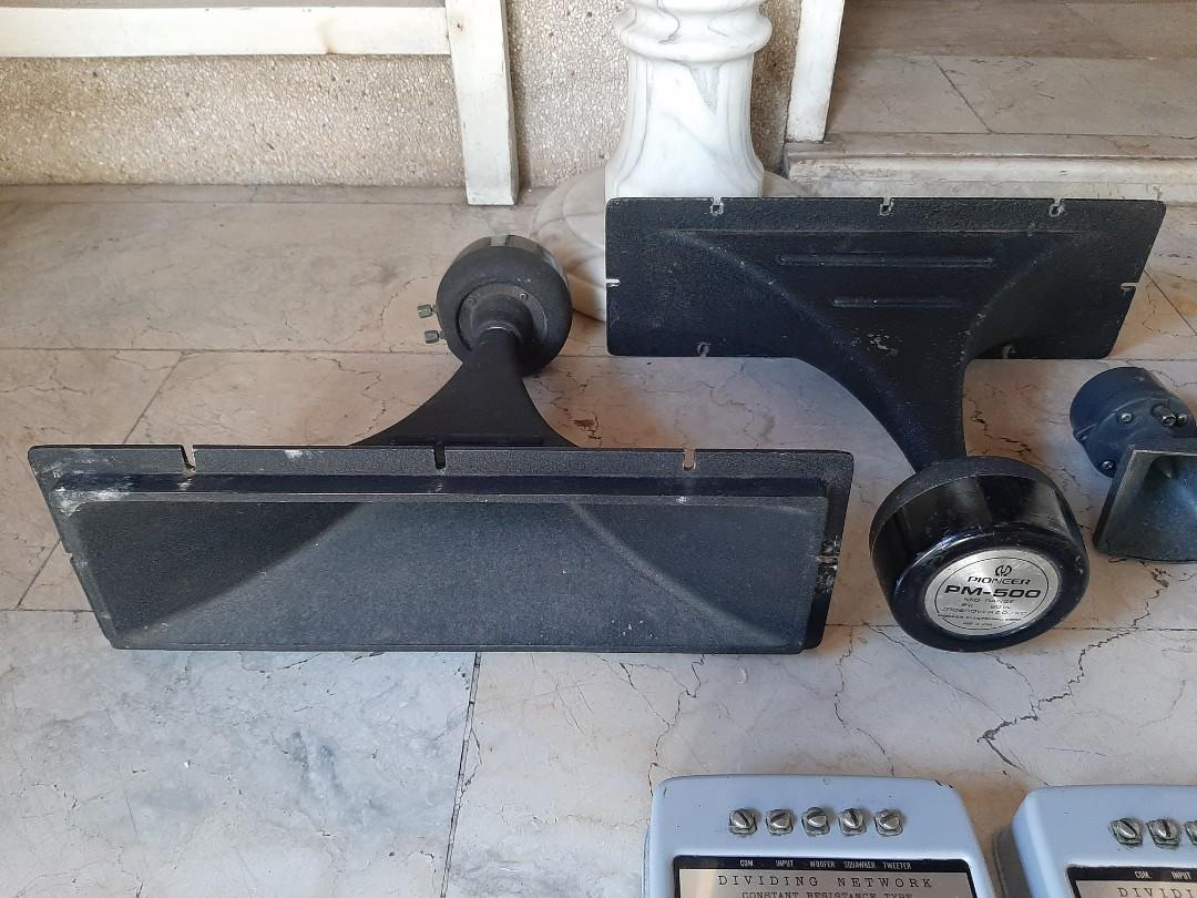 PIONEER HORN TWEETER, HORN MIDRANGE, & DIVIDING NETWORK, Audio, Other ...