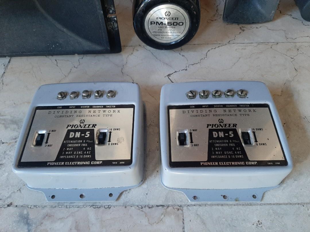 PIONEER HORN TWEETER, HORN MIDRANGE, & DIVIDING NETWORK, Audio, Other ...