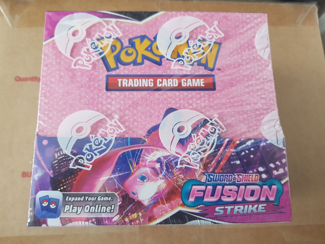 Pokemon TCG: Fusion Strike Booster Box, Hobbies & Toys, Toys & Games on ...