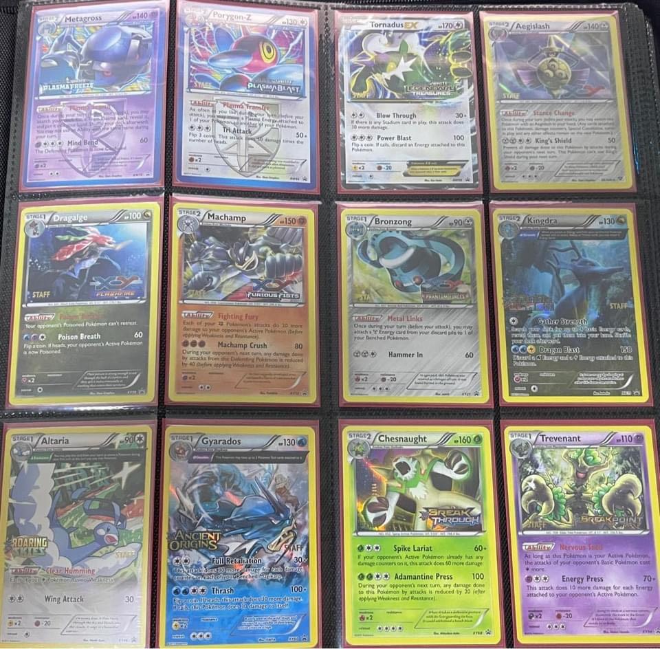 Pokemon TCG Staff Pre-Release collection, Hobbies & Toys, Toys & Games ...