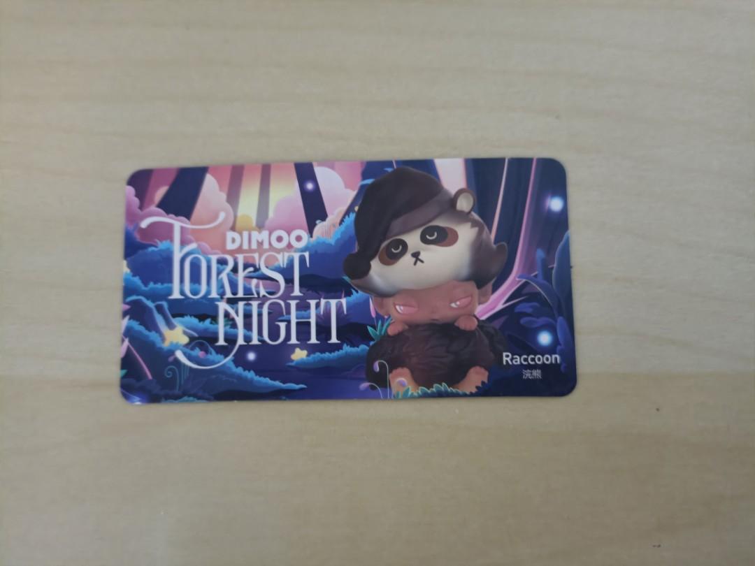 POPMART Dimoo Forest Night Raccoon, Hobbies & Toys, Toys & Games on ...