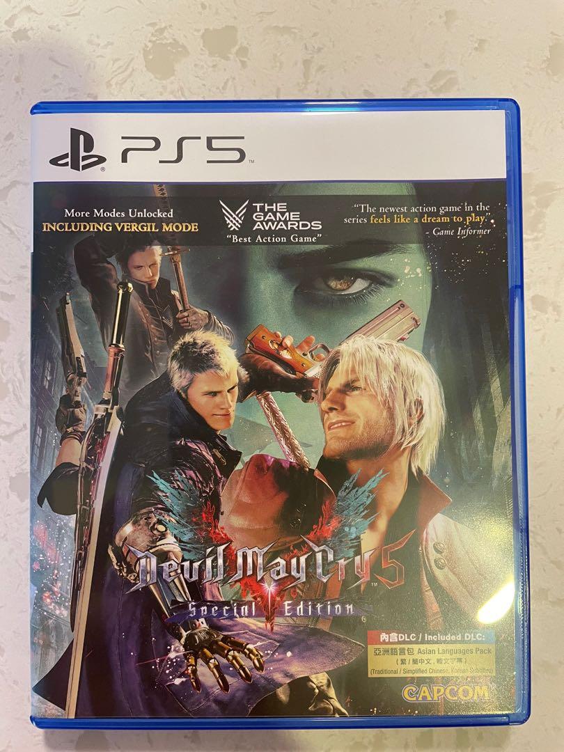 PS5 Devil May Cry 5 Special Edition, Video Gaming, Video Games ...