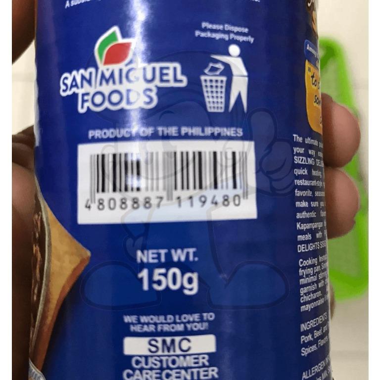 Purefoods Sizzling Delights Sisig (8 x 150g), Food & Drinks, Packaged ...